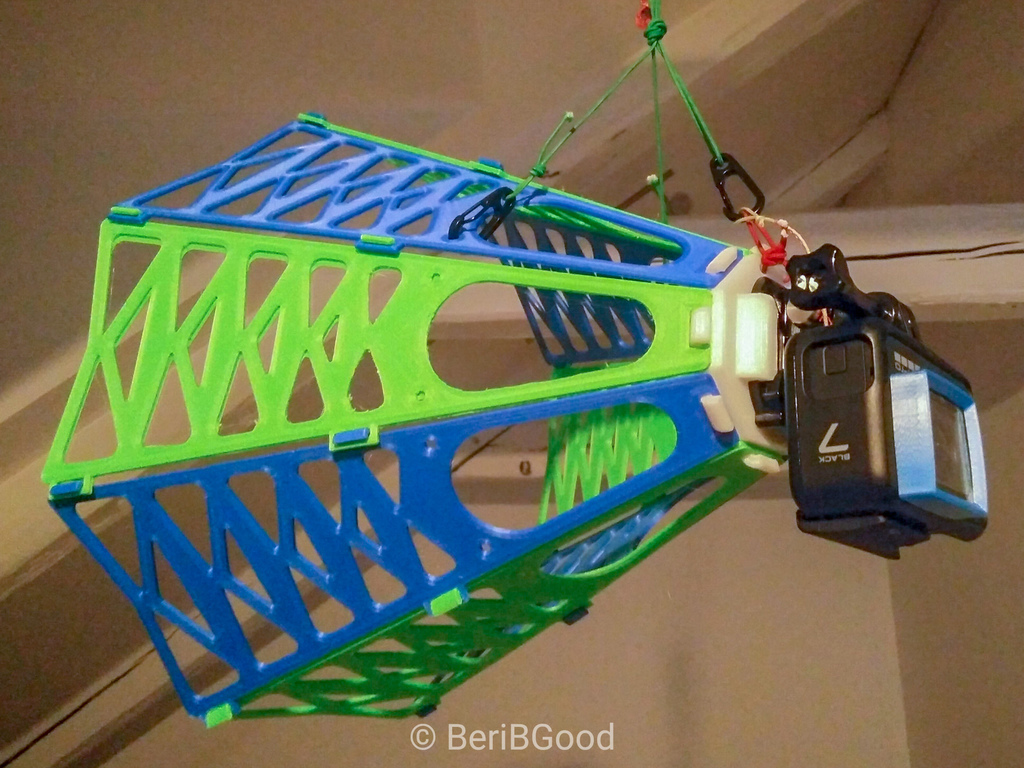 🤐 Chase cam for paragliding - On spot assembly without screws or zip ...